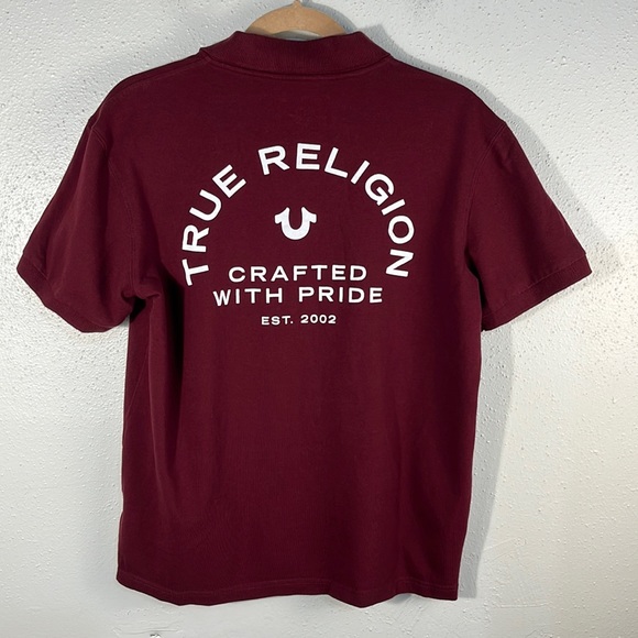 True Religion | Shirts & Tops | True Religion Boys Polo Large Logo On ...